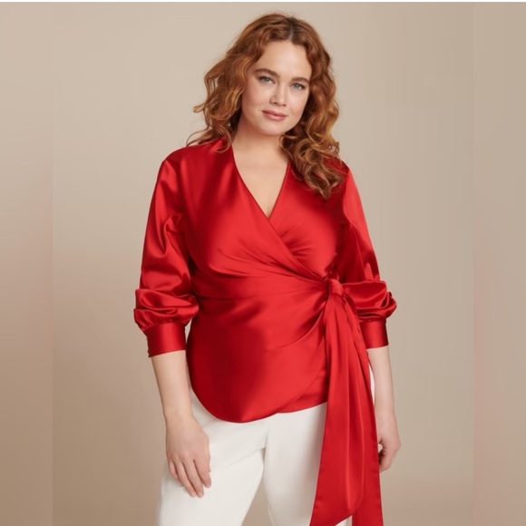Jonathan Simkhai | Tops | Jonathan Simkhai Satin Exclusive Tie Front ...